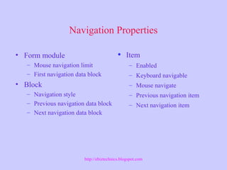 Oracle Forms : Validation Triggers | PPT