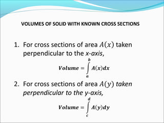 Lesson 13 volume of solids of revolution | PPT