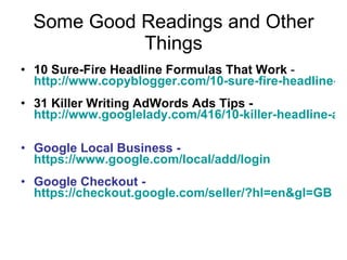 Lesson 13 Writing Good Ads 02 | PPT