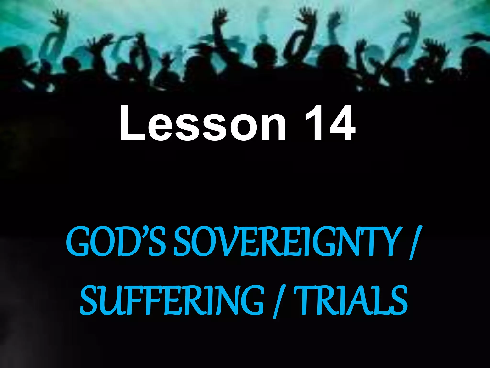 Lesson 14 - Sovereignty | PPTX
