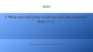 Lesson 14 Mark 15 Bible Knolwedge Lesson.pptx