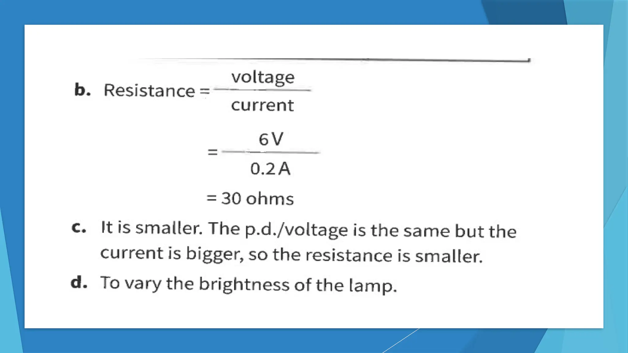 Lesson 14.3 Ressistance New book grade 8 physics (1).pptx