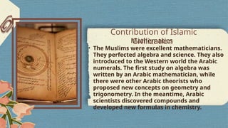 LESSON 14 (MUSLIM AND ISLAM CIVILIZATION) | PPT