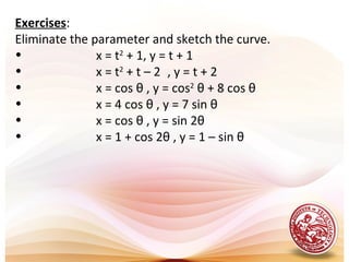 Lesson 14 a - parametric equations | PPT
