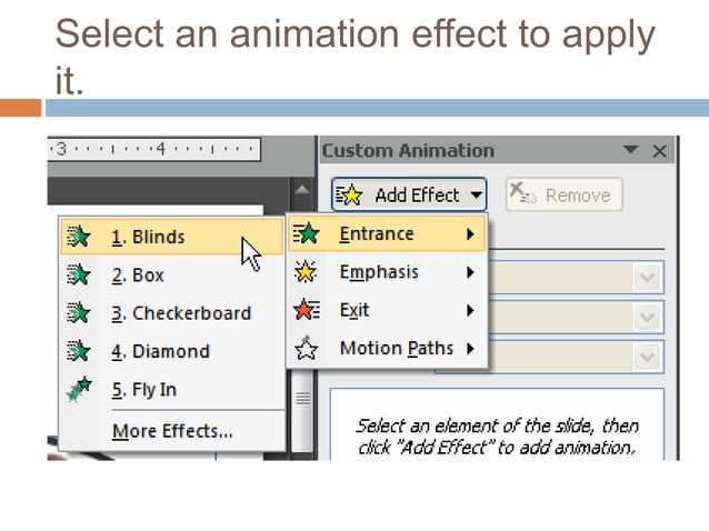 Lesson 14 animating text and objects | PPTX