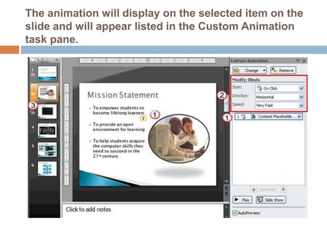 Lesson 14 animating text and objects | PPTX