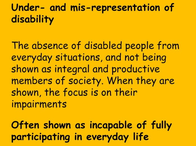 AS Media Lesson 14 - Representation of disability | PPT