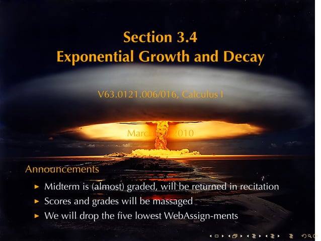 Lesson 14: Exponential Growth and Decay | PPT | Free Download