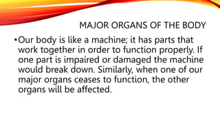 LESSON 14 - major organs of the body.pptx