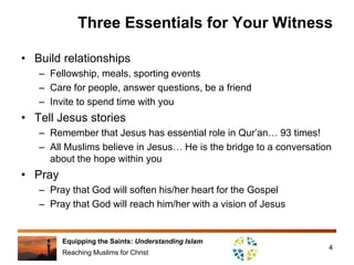 Lesson 14 reaching muslims for christ | PPT