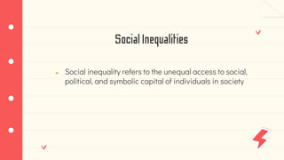 Lesson 14- Social Inequalities - Lecture.pdf