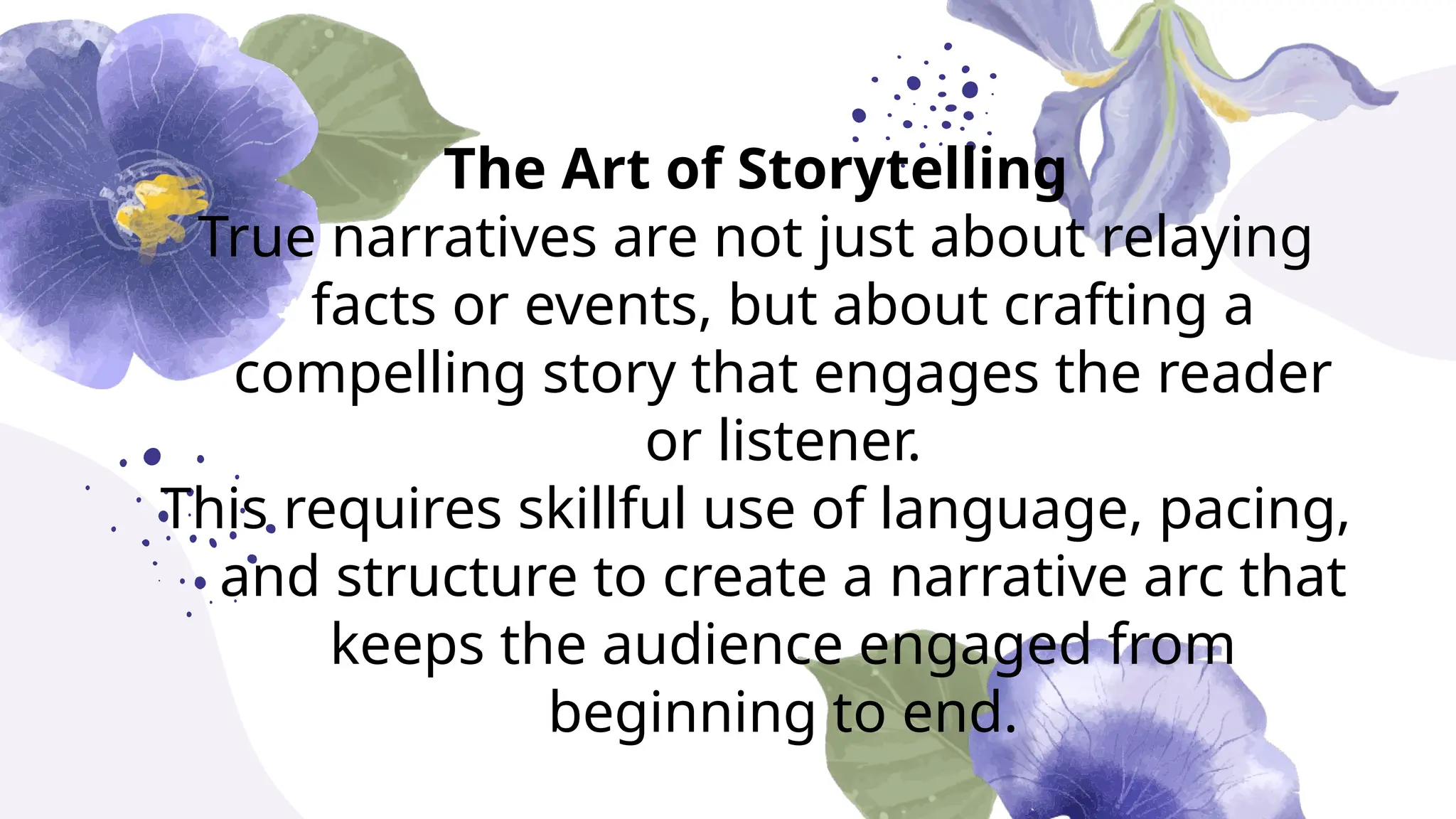 LESSON 14 - True Narratives and How to Write them.pptx