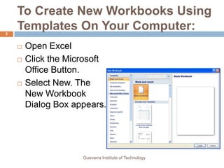 Lesson 14 Using Templates | PPTX