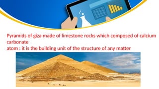 atom : it is the building unit of the structure of any matter | PPT