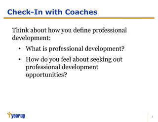 Lesson 14 identifying professional development opportunities | PPT