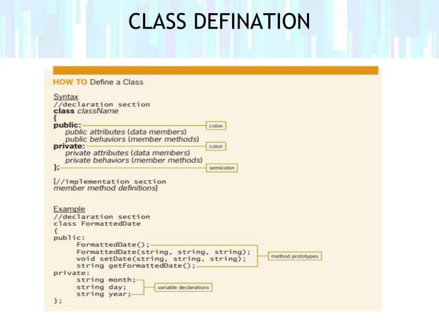 Lesson 13 object and class | PPT