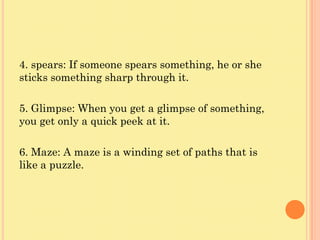 Lesson 14 one small place in a tree | PPTX