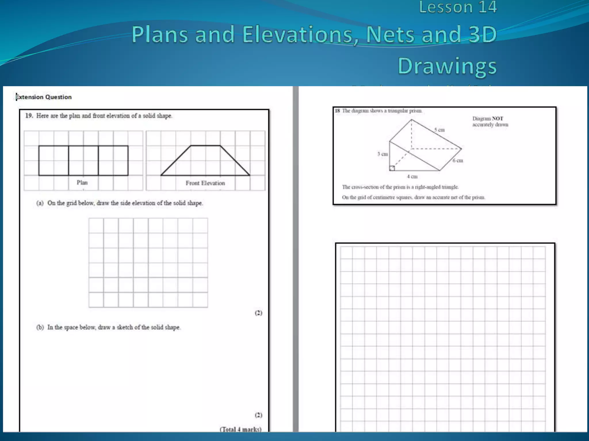 Plans Elevations and Nets | PPT