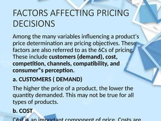 Lesson 14_ Pricing.pptx of agricultural marketing | PPT