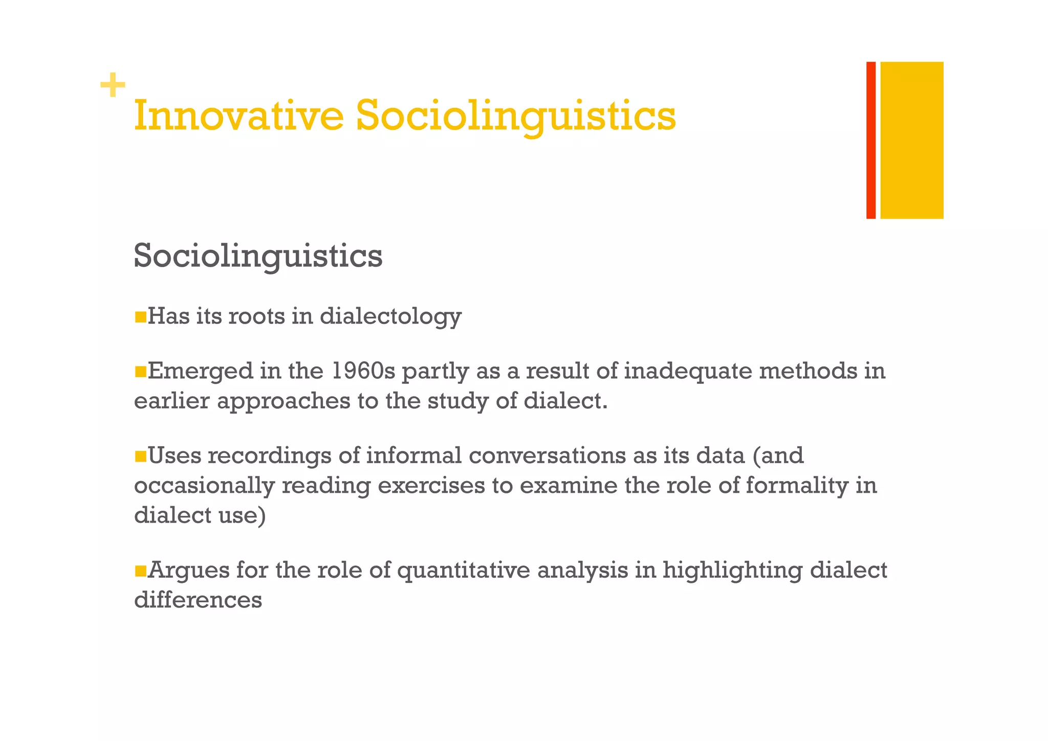 Sociolinguistics Pdf