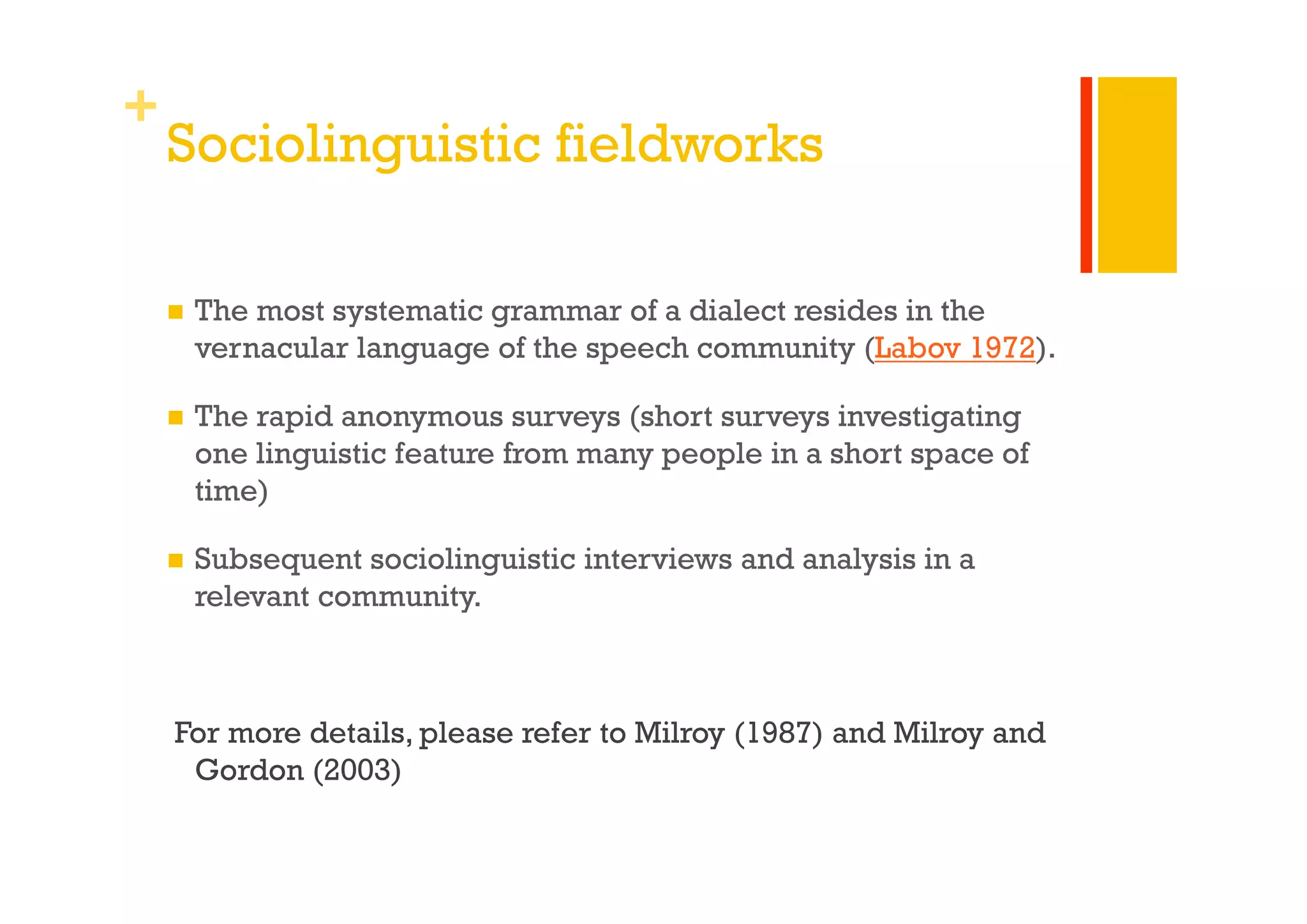 sociolinguistics | PDF