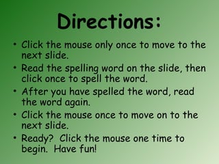 Lesson 14 spelling powerpoint rainforest babies (1) | PPT