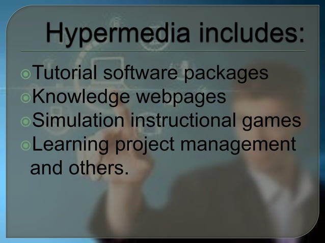 Lesson 15 The Understanding Hypermedia | PPT