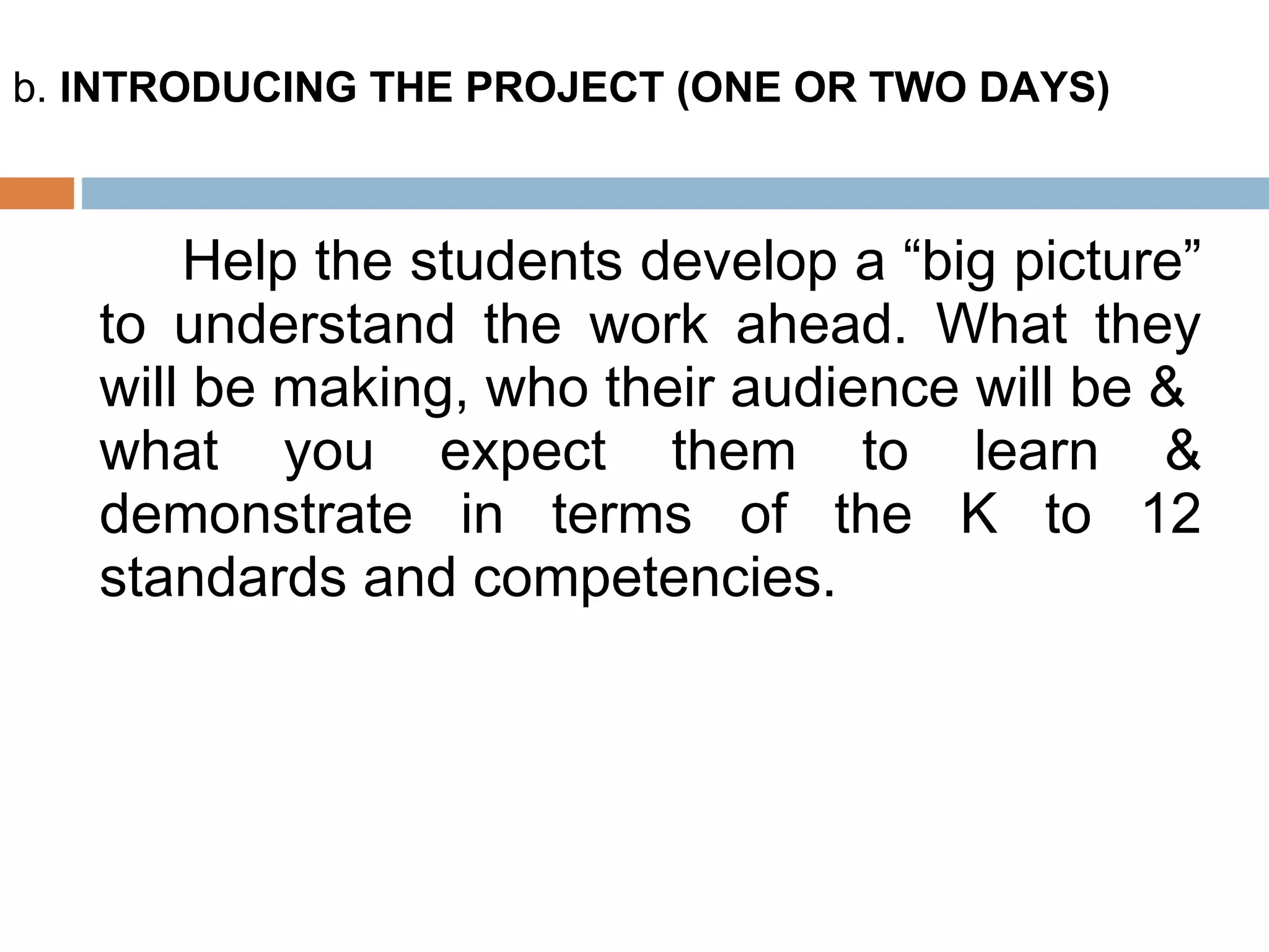 Lesson 15 16 project-based learning and multimedia | PPT