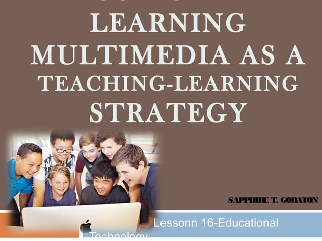 Lesson 15 16 project-based learning and multimedia | PPT