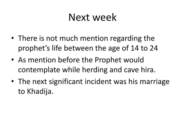 Lesson 15 - first journey to syria, monk buhaira and the pact of ...