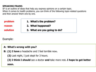 Lesson 15 health problems | PDF