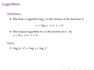 Lesson 15: Inverse Functions And Logarithms | PDF