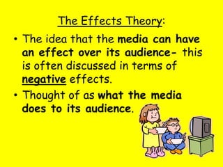 Lesson 15 AS Media Studies - media effects | PPTX