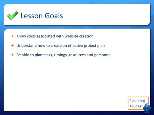 LO2 - Lesson 15 - Project Plan | PPT