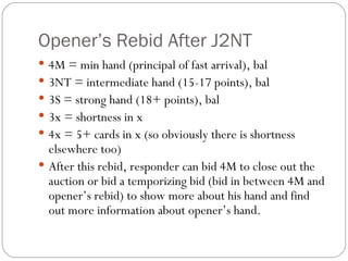 Lesson 15 The Basics And The Premise Of 2 Over 1 | PPT