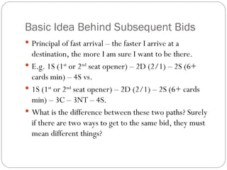 Lesson 15 The Basics And The Premise Of 2 Over 1 | PPT