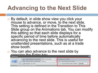 Lesson 15 using transitions | PPT