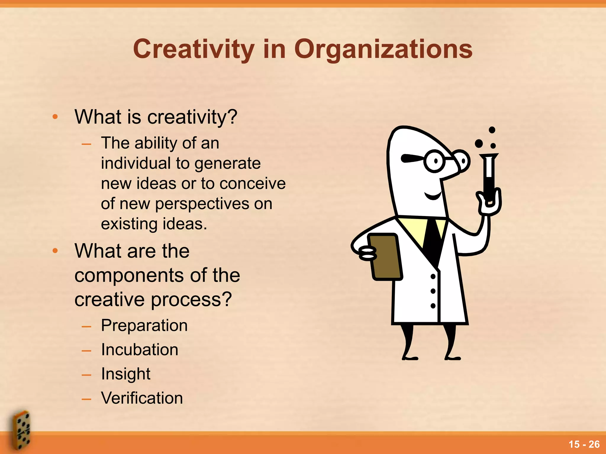 Lesson 15 Basic Elements of Individual Behavior in Organization | PPT