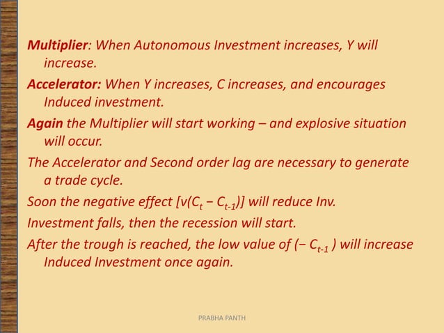 Business and Trade cycles | PPSX | Stocks and Bonds | Personal Investing