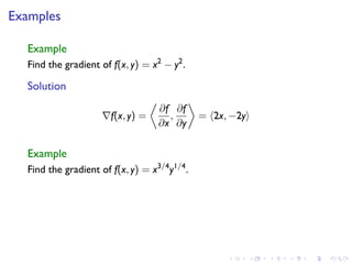 Lesson 15: Gradients and level curves | PDF
