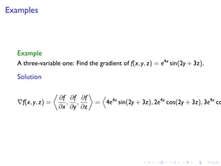 Lesson 15: Gradients and level curves | PDF