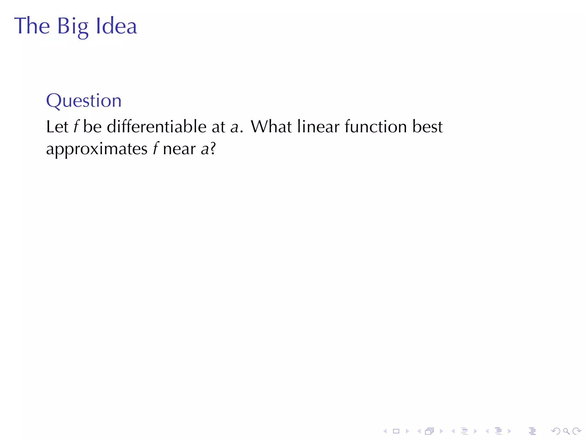 Lesson 15 Linear Approximation And Differentials Ppt