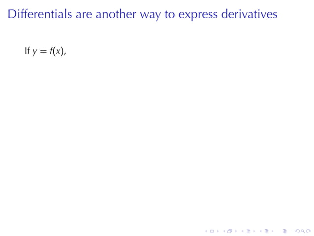 Lesson 15: Linear Approximation And Differentials | Ppt