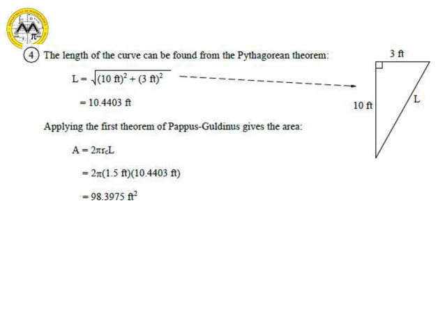 Lesson 15 pappus theorem | PPTX | Geography | Science