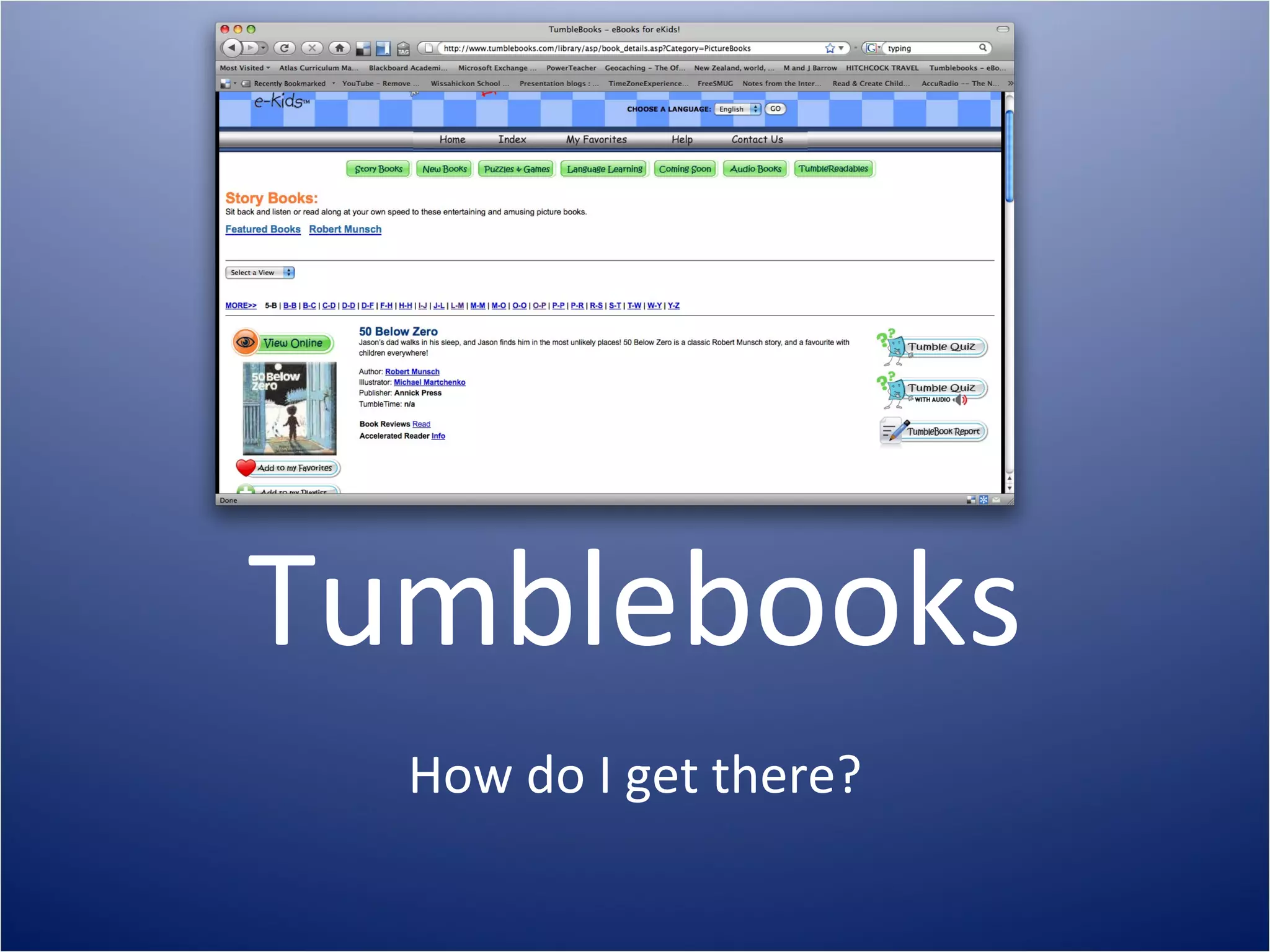 Lesson 15 Tumblebook | PPT