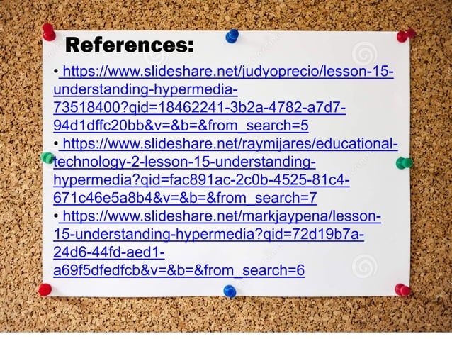 Lesson 15 understanding hypermedia by wilmar manatad and jennifer moscoso | PDF | Computer ...