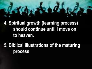 Lesson 16 - Christian Maturity | PPTX