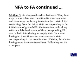 Theory of automataghsyshsgeedhdhduudydhdhdgdhdhdhdy | PPT