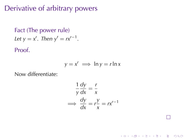 Lesson 16: Derivatives of Logarithmic and Exponential Functions | PDF ...