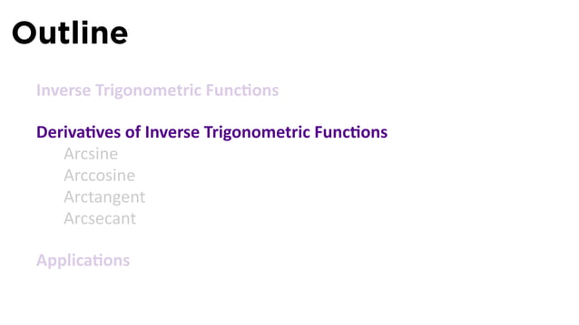 Lesson 16: Inverse Trigonometric Functions (slides) | PDF